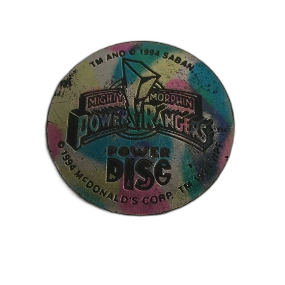 Accessories | Vintage Mighty Morphin Power Rangers Mcdonalds Pog ...
